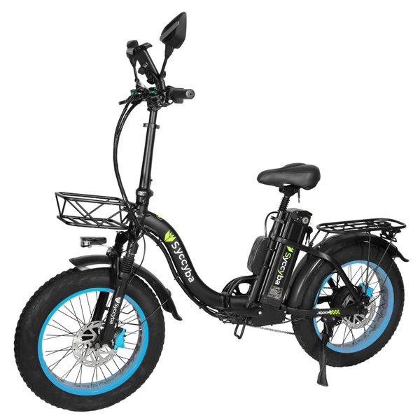 Электровелосипед Syccyba F11 (H2) 48V/15Ah BLUE купить на OZON по низкой цене (1845870118)