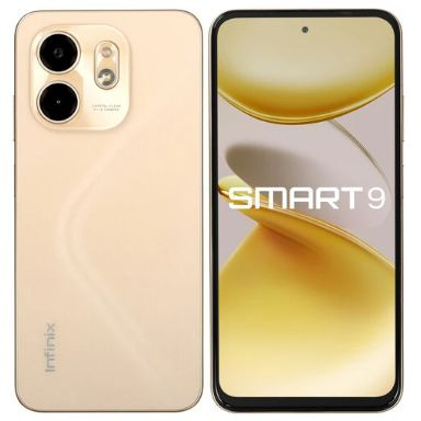 Смартфон Infinix SMART 9 X6532 128+4 128 ГБ 4 ГБ Золотой 6.7 IPS X6532 ...