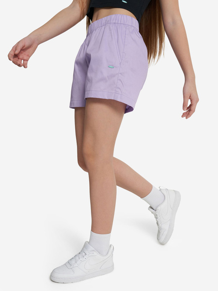 Шорты Девочки Termit Спортивный фиолетовый, размер 158, 164 Хлопок Без застежки купить c ...