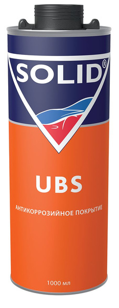 Антикоррозионное средство под пистолет SOLID UBS (1000 мл), цвет: черный купить на OZON по ...
