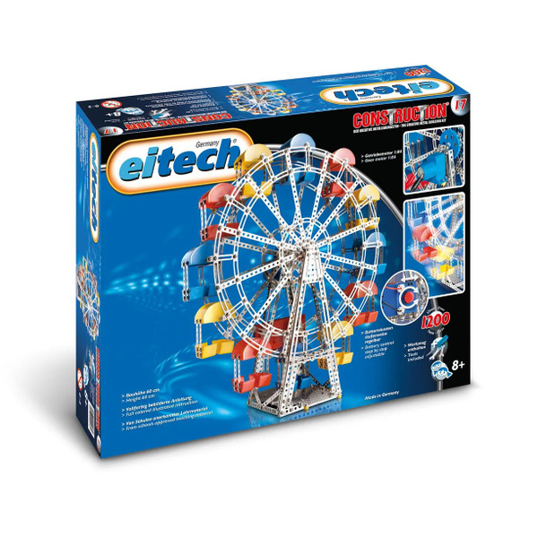 Конструктор eitech Колесо обозрения металлический купить на OZON по низкой цене (2038327867)