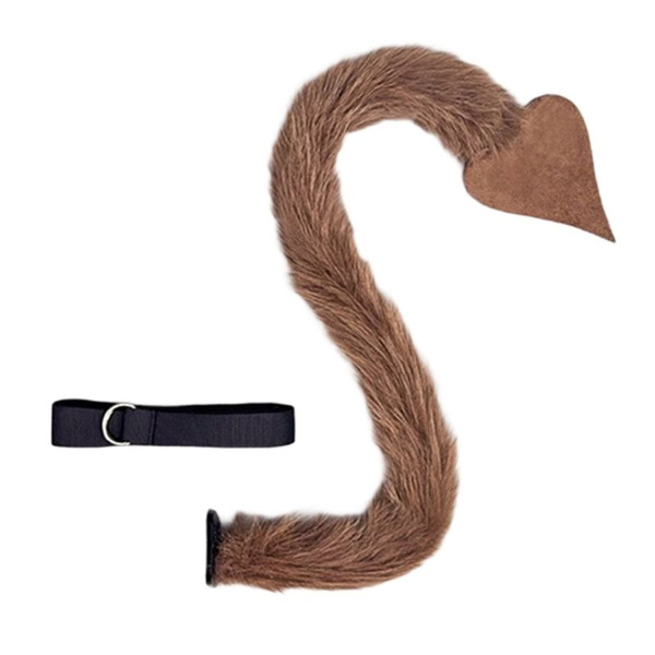 Аксессуары для демона из Коровьего Уха cos-tail brown купить c ...