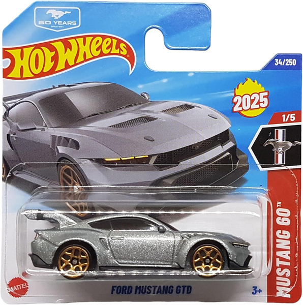 Машинка металлическая базовая хотвилс HotWheel Ford Mustang GTD Mustang ...