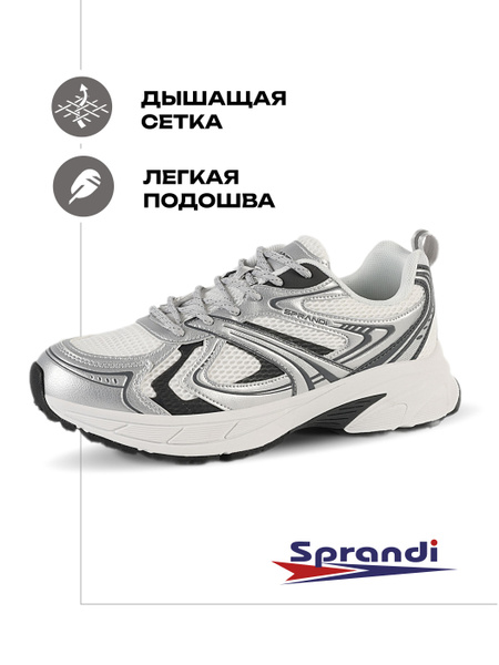 Кроссовки Девочки, Женский Sprandi Кожа, Сетчатая ткань Фитнес, Бег, размер 40 R (средняя) Лето ...