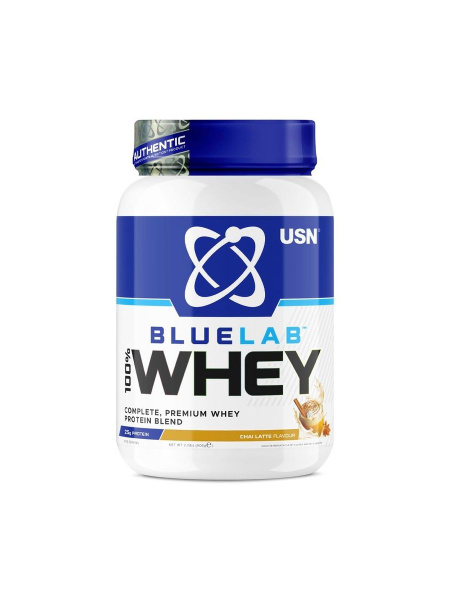 USN BlueLab 100% Whey Chai Latte БЛЮЛАБ 100% ВЕЙ ПРЕМИУМ ПРОТЕИН со ...