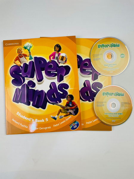 Super Minds 5 Students book + WorkBook + CD (first edition) | Puchta ...