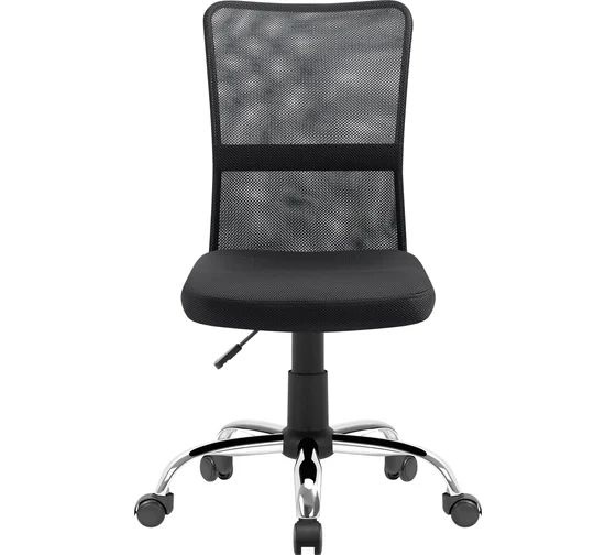 Офисное кресло DEFENDER Optima Черный, сетка, без подлокотников (64316 ...