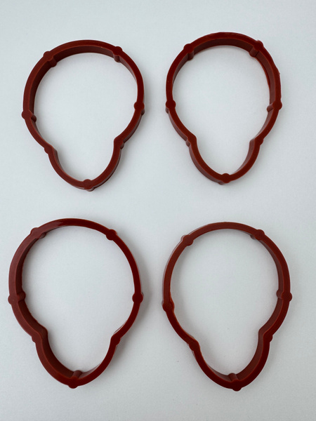 Прокладка впускного коллектора 7701471932. 4 штуки. Renault Logan ...