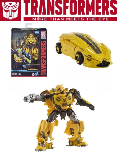 Трансформеры хасбро Игрушка 70 Bumblebee B-127 Deluxe Class Transformers Studio Series ...