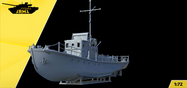 Сборная модель AM72417 Катер проекта 376 Ярославец Arma Models Масштаб 1:72 купить на OZON по ...