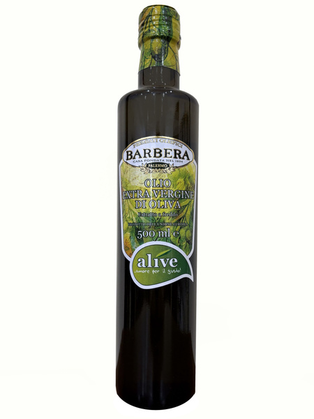 500 мл Оливковое масло Barbera Alive Extra Vergine купить на OZON по ...