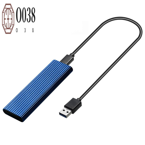 X9(T S B I) Корпус M2 SSD NVME Адаптер M.2-USB совместим с PCIE NGFF SATA Ключ M + 2230/2242 ...