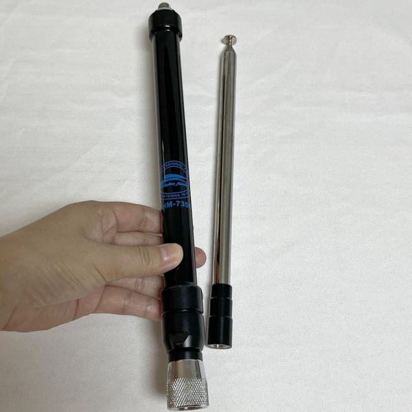 RHM7350T Широкополосная портативная короткая волна две секции стержневой антенны 7-30,50MHz 2.6m ...