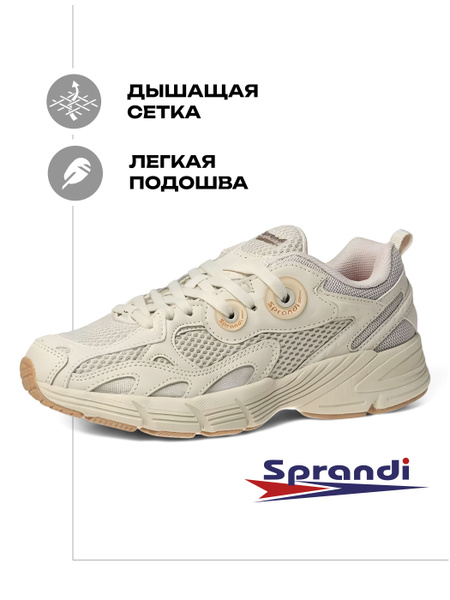 Кроссовки Женский Sprandi Экозамша Треккинг, размер 36 Лето Шнурки Китай Шнуровка купить c ...