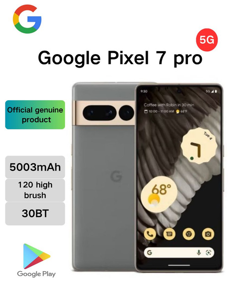 Смартфон Google Pixel 7 Pro/1 256 ГБ 12 ГБ Серый 6.7 OLED/AMOLED Google Pixel 7 Pro купить c ...