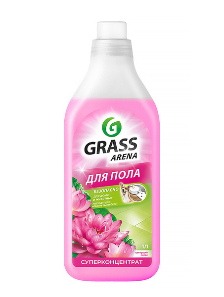 Grass/ Средство для мытья пола Arena с полирующим эффектом 1л купить на ...
