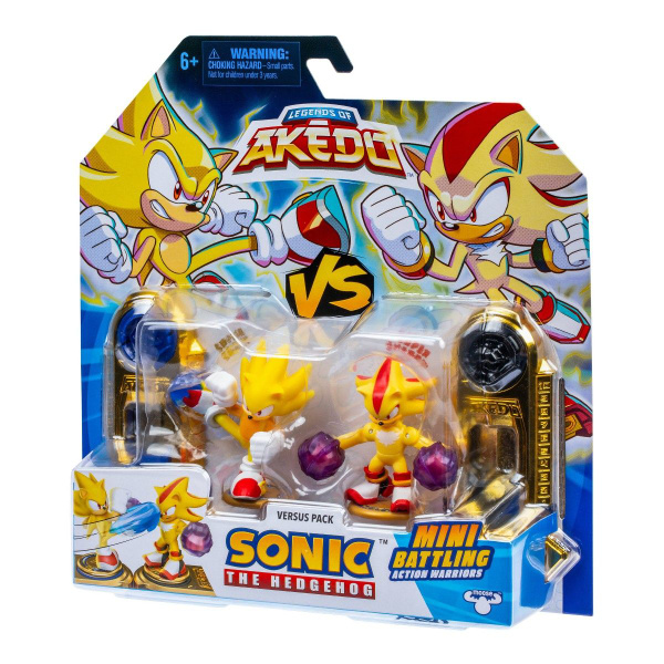 Акедо сплит Legends of Akedo x Sonic the Hedgehog vs Super Shadow Mini ...