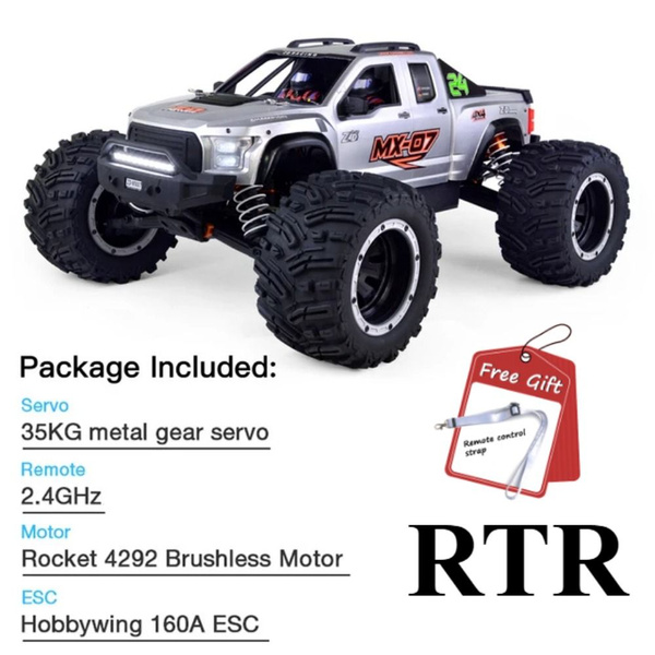 ZD Racing MX-07 1/7 4WD 8S бесколлекторный монстр-трак багги ...