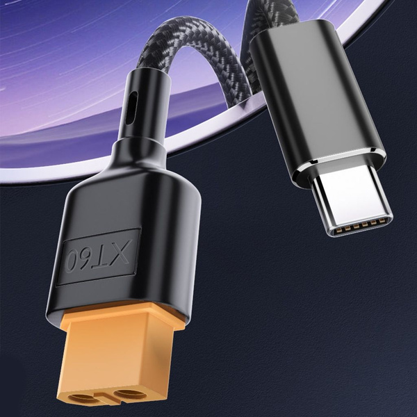 Зарядный кабель Type C для XT60 купить на OZON по низкой цене (2387603528)
