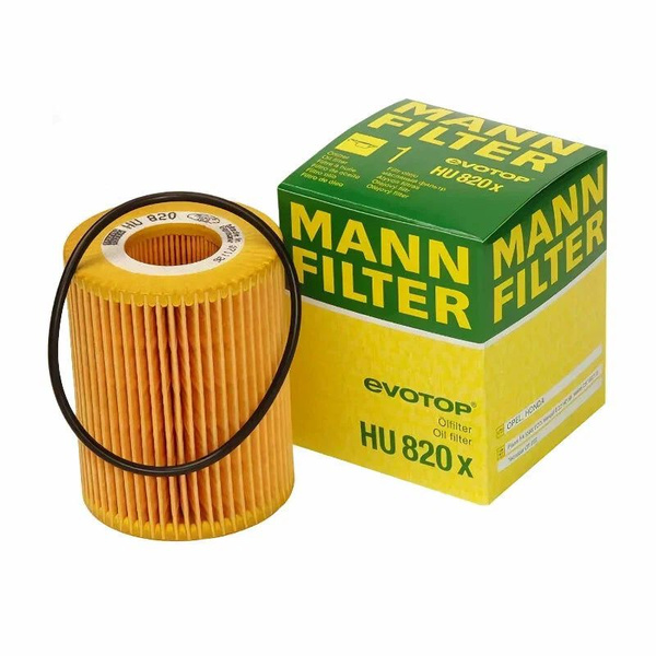 Фильтр масляный MANN-FILTER HU820X купить на OZON по низкой цене ...