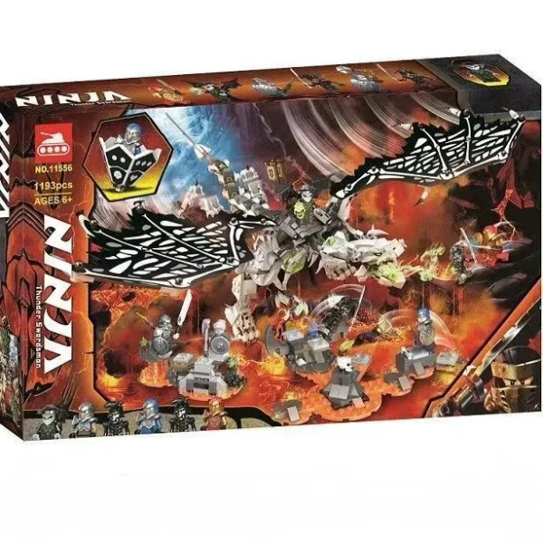 Конструктор LEGO Ninjago 71721 Дракон чародея-скелета, 1193 дет. купить ...