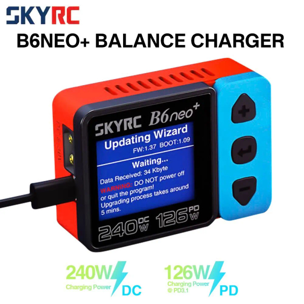 Интеллектуальное зарядное устройство SKYRC B6 neo + Smart Charger ...