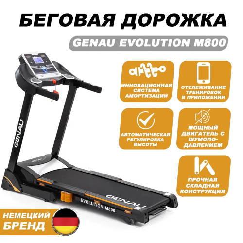 17 отзывов на Беговая дорожка кардиотренажер для бега Genau Evolution M800 от покупателей OZON