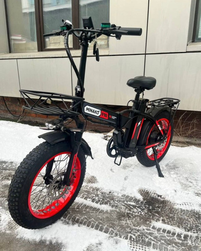 64 отзыв на Электровелосипед Minako F10 Pro 2025, 48V/15AH от покупателей OZON