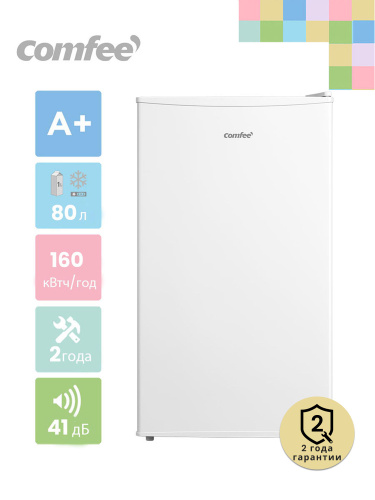 1280 отзыв на Comfee RCD115WH1R Холодильник, белый, светло-серый от покупателей OZON
