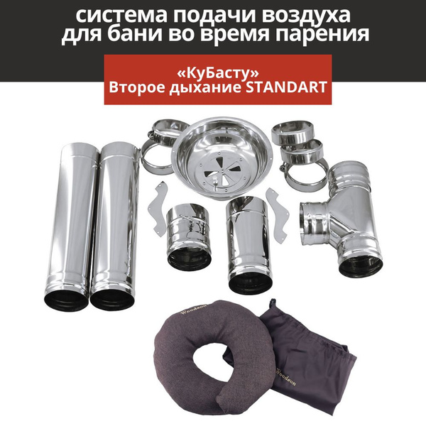 Вентиляция для бани КуБасту Второе дыхание для бани Standart - купить ...