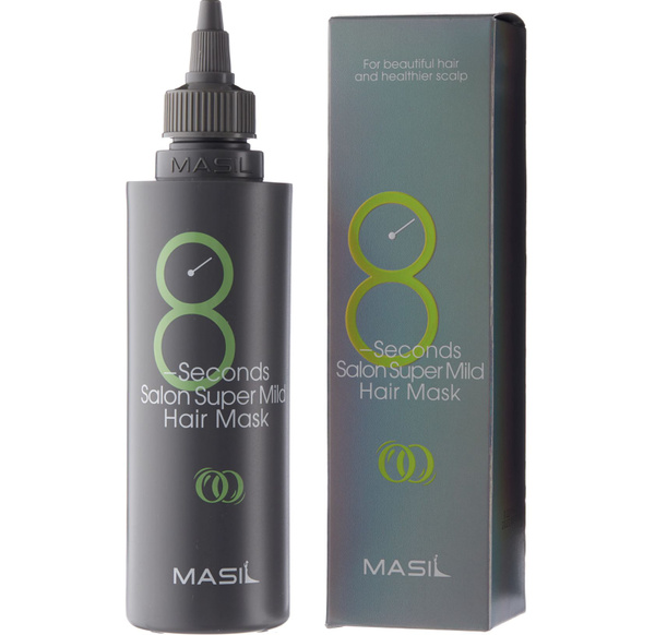 Мэсил / Masil - Маска для волос восстанавливающая 8 Seconds Salon Super Mild Hair Mask 200 мл ...