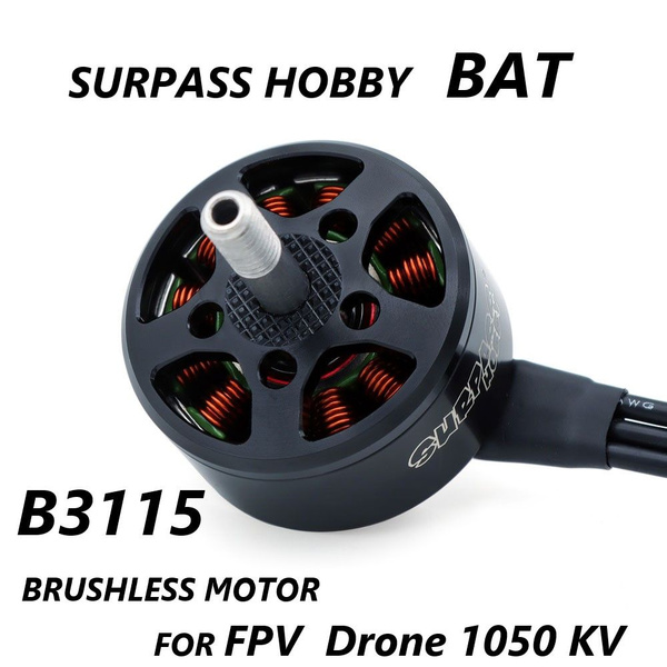 FPV мотор двигатель для дрона BAT SURPASS HOBBY Motor B3115 1050KV - купить с доставкой по ...