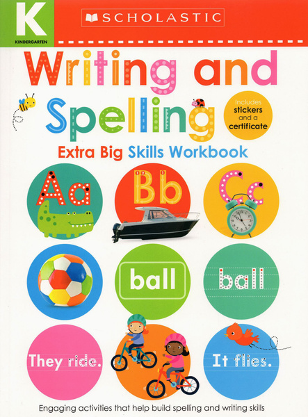Kindergarten Extra Big Skills Workbook. Writing and Spelling - купить с ...