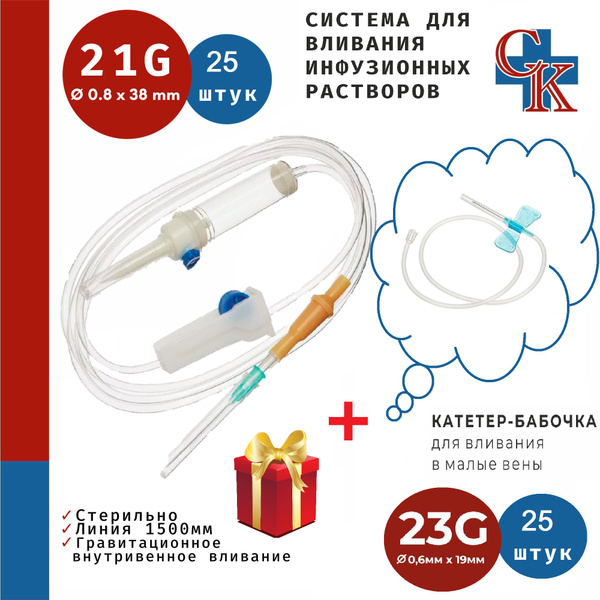 Характеристики Система для вливания инфузионных растворов (капельница ...