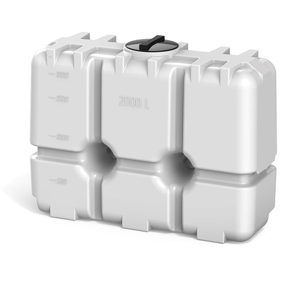 Емкость 2000 литров Polimer Group R 2000 для воды/ топлива, цвет белый, Полиэтилен - купить по ...