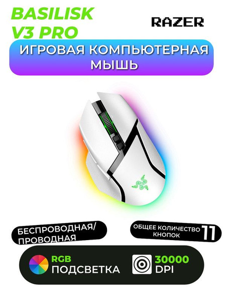 Игровая мышь проводная Мышка_днс_230, белый - купить по выгодной цене в ...