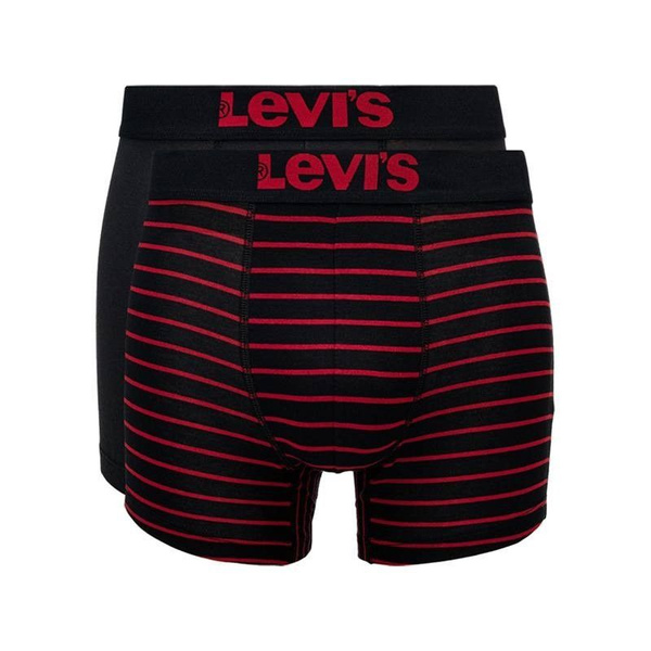 Комплект трусов Levi's Men Solid Basic Trunk 2P, 2 шт - купить с доставкой по выгодным ценам в ...