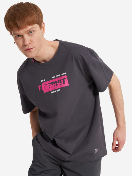 Футболка Termit, размер 56, 58, цвет серый, 100% Хлопок - купить по выгодной цене в интернет ...