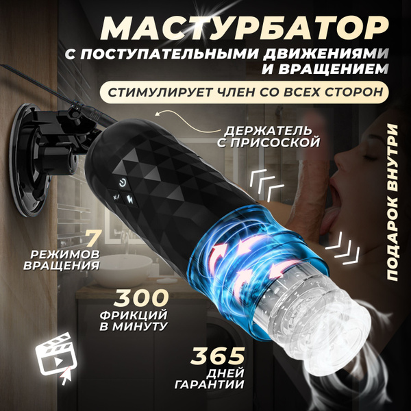 Автоматический мастурбатор с вращением, секс игрушка вагина - купить с ...
