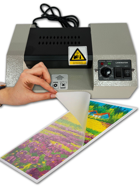 SunGrass Пакетный ламинатор , формат А6, серый - купить с доставкой по ...