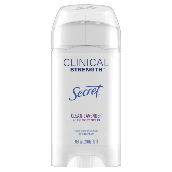 Secret, 48 Hour Гелевый дезодорант, Clinical Clean Lavander 73 мл ...