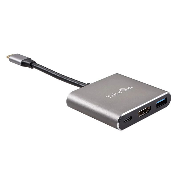Кабель USB Type-C, USB 3.0 Telecom USB 3.1 Type-C - HDMI+USB 3.0 + PD ...
