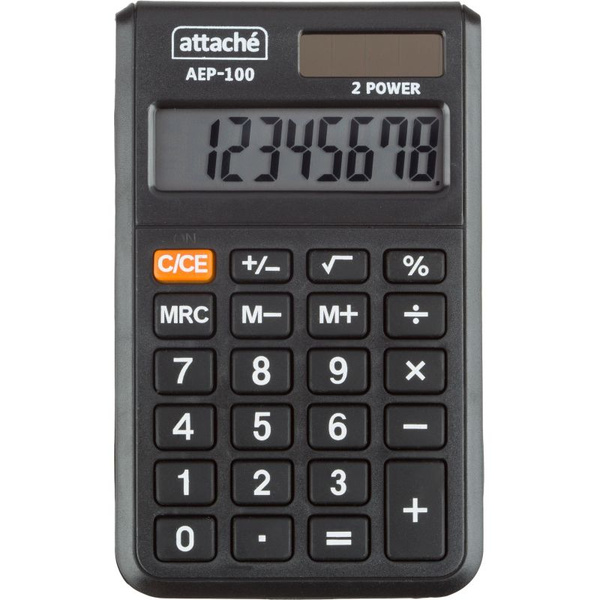 Калькулятор карманный Attache, AEP-100,8р купить на OZON по низкой цене ...