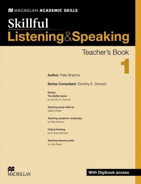 Skillful Listening and Speaking Level 1 Teacher's Book + Digibook ...