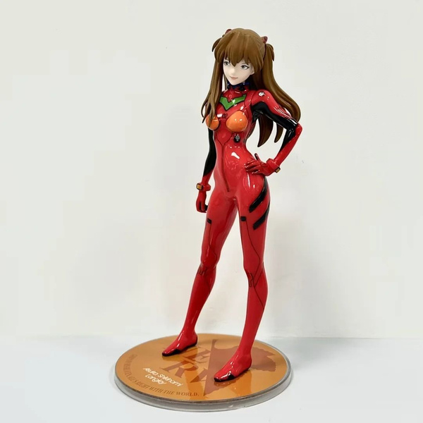 Фигурка Bandai Gacha EVA Evangelion Asuka Makibo 22cm - купить с ...
