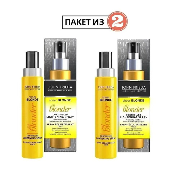 John Frieda Осветлитель для волос, 100 мл - купить с доставкой по ...