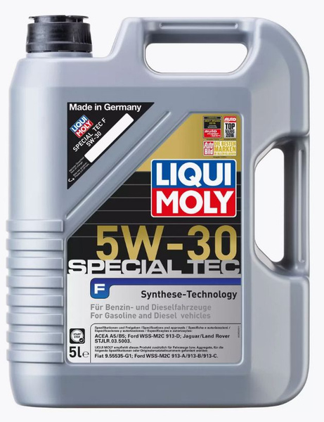 DSM Liquid Moly автомасло SPECIAL TEC F 5W-30 НС-синтетическое 5 л ...