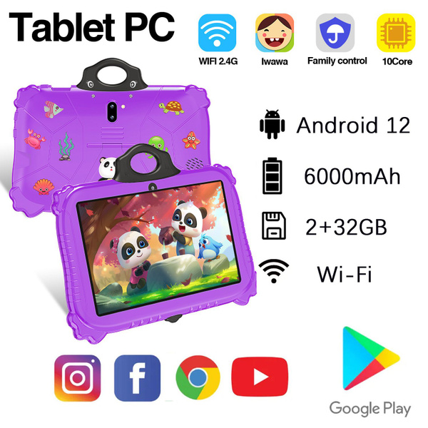 Купить планшет Tablet Android 12, 6000 мАч, HD экран, русская версия ...