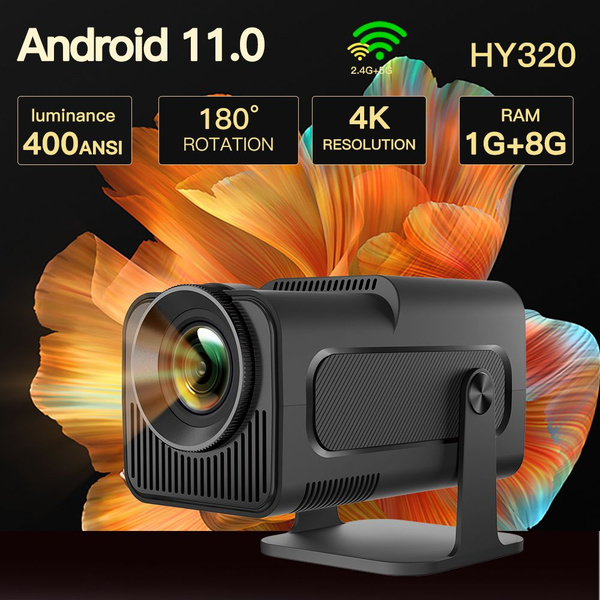 Проектор Projector HY320, 1LCD, черный купить на OZON по низкой цене ...