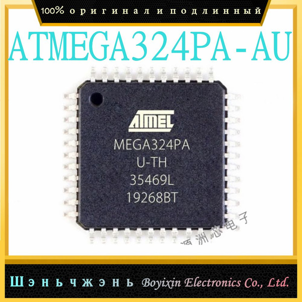ATMEGA324PA-AU новый оригинальный подлинный микроконтроллер IC чип - купить с доставкой по ...